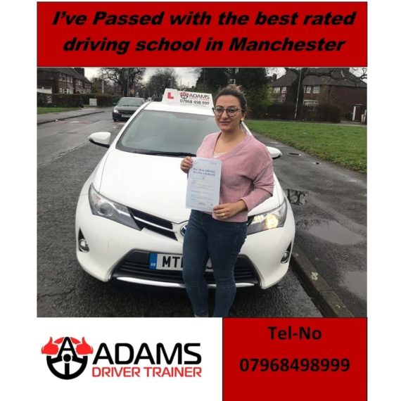 Driving Lessons Manchester | Driving School: Adams Driver Trainer