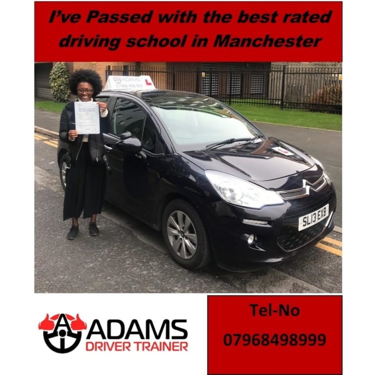 Driving Lessons Manchester | Driving School: Adams Driver Trainer