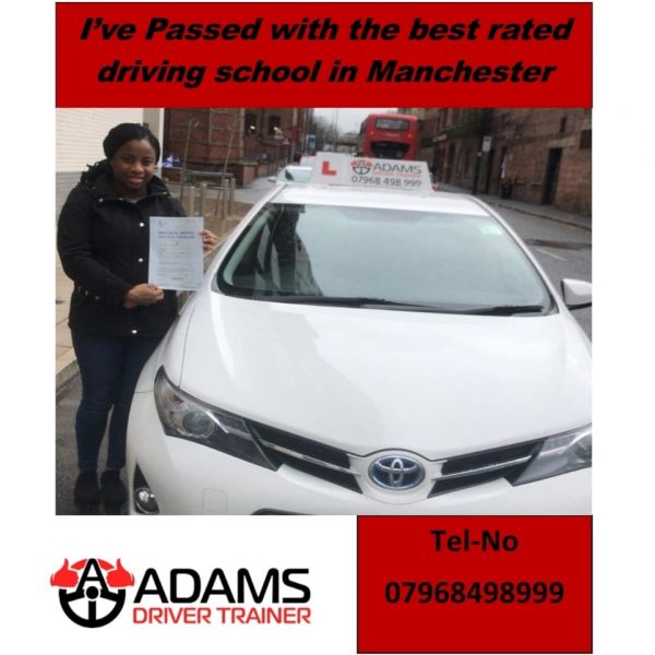 Best Driving School and Courses Manchester - Adams Driver Trainer